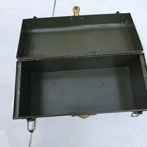 Storage & Organization | Vintage Metal Toolbox 15 Green Industrial ...
